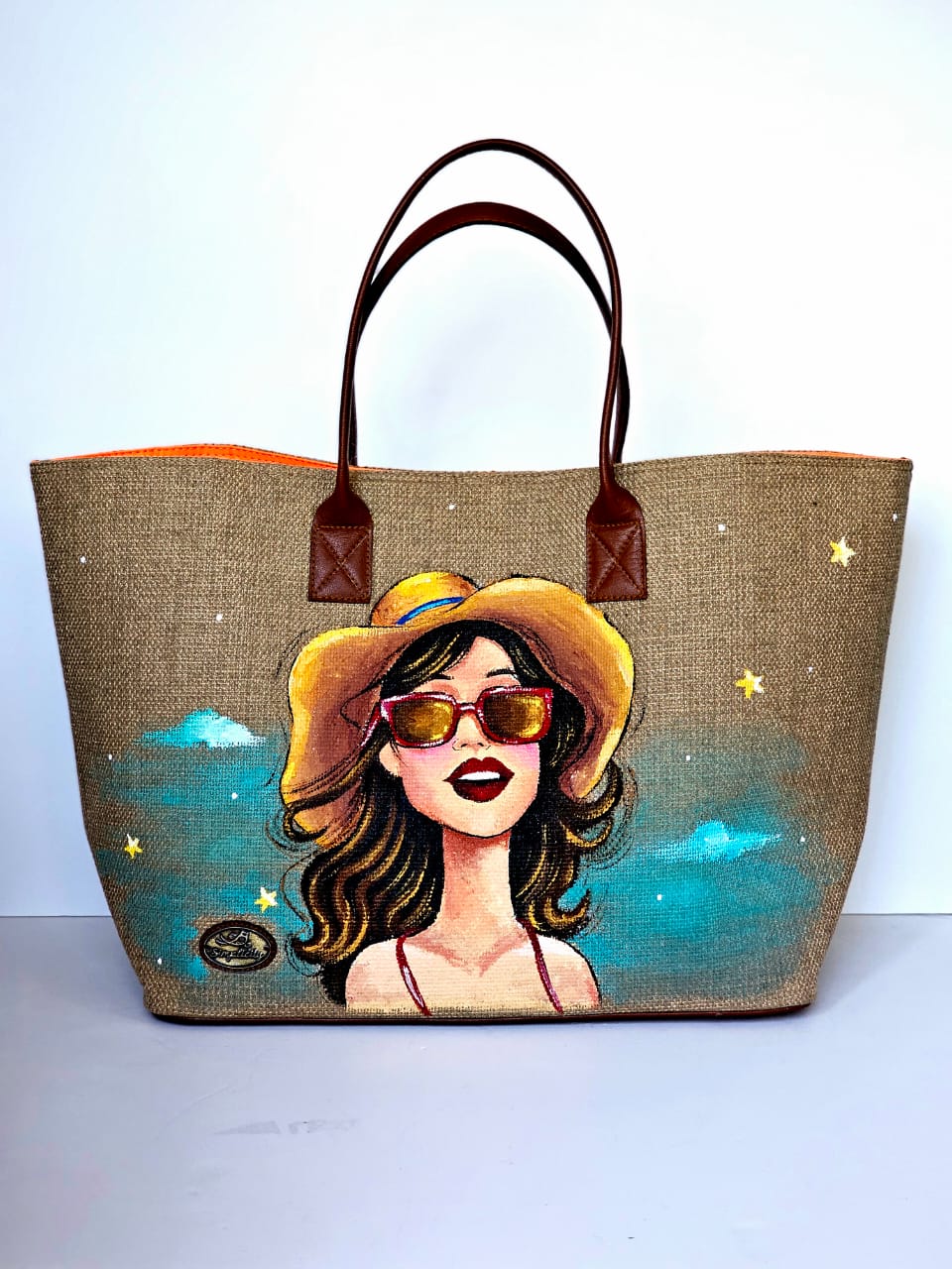 Beach Bag X Lady in Yellow Hat – Simplicity Gallery