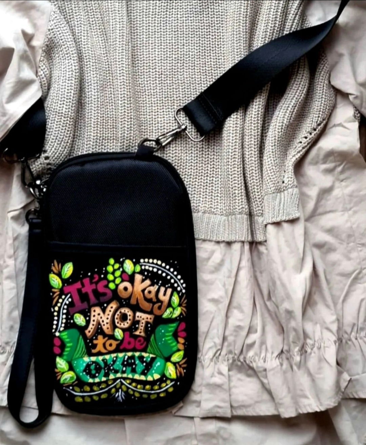 Passport Bag Its Okay Not To Be Okay – Simplicity Gallery